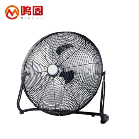鸣固 Zl2995趴地扇落地扇静音工业风扇强力大功率台式大电风扇 黑色 18寸4档 融创集采商城