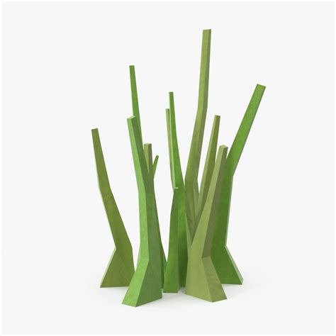 Low Poly Grass Small 3d Model 29 Max Free3d