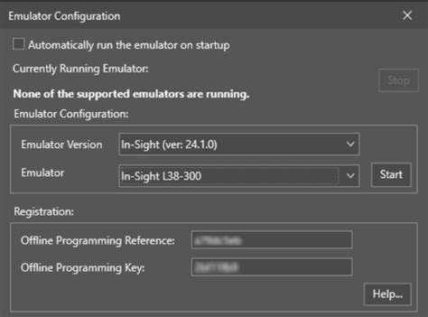 Emulator License Configuration