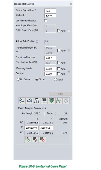 Solved Horizontal Curves X Design Speed Mph Chegg
