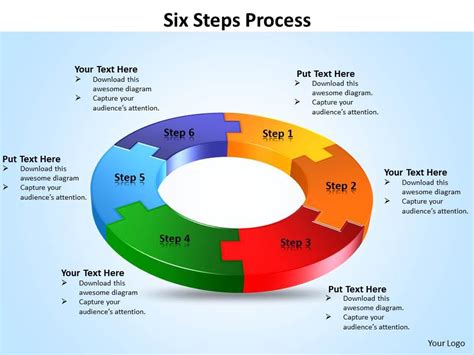 Six Steps Process Powerpoint Slides Templates PowerPoint Slides