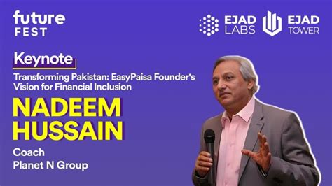 future fest on linkedin 🎤 nadeem hussain keynote at future fest 2024 ejad labs