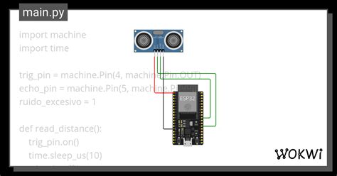 Prototipo Para Detectar El Sonido Wokwi ESP32 STM32 Arduino Simulator