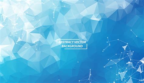 청색 다각형 배경 분자 및 통신 점으로 연결된 선 미니멀리즘 혼란 일러스트 배경입니다 과학 화학 생물학 의학 기술의 개념 0명에 대한 스톡 벡터 아트 및 기타 이미지