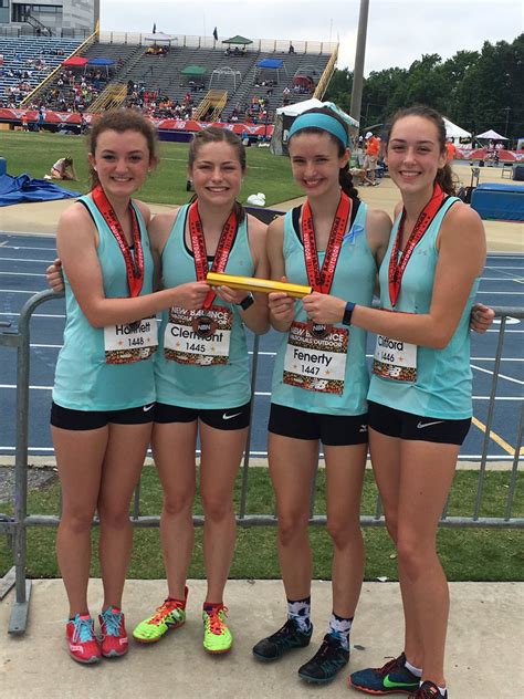 Franklin Matters Fhs Girls Track 4x800 Relay Ran 9185 For A New