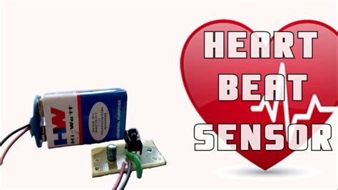 Make Your Own Heart Beat Sensor Video Diy Tutorial