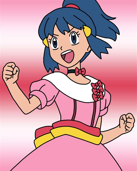 Pokemon Journeys Dawns Contest Dress By Geordinho On Deviantart