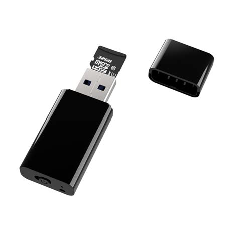 UR Newest USB Flash Drive Audio Recorder Pen TF Flash Card USB Dictaphone