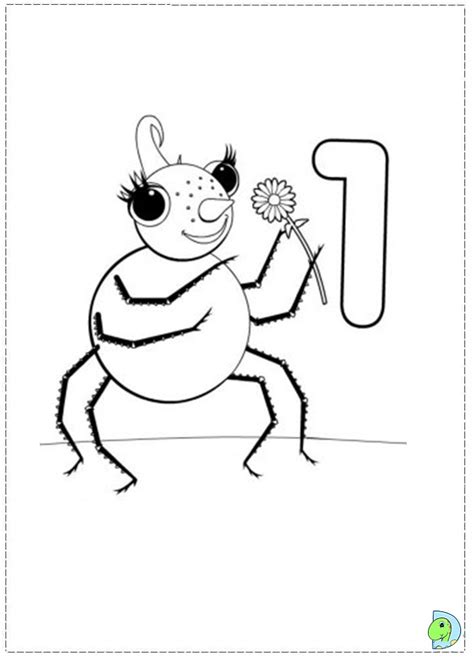 Miss Spider Coloring Pages