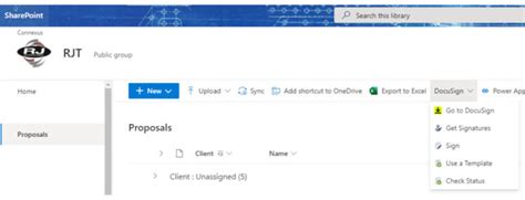 Sharepoint And Docusign Integration Rj Technologies