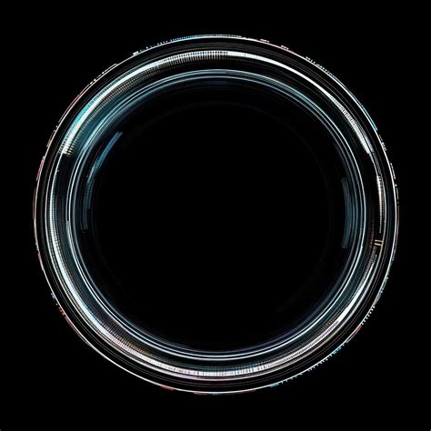 Circular Audio Visualizer Illustration Futuristic Free Photo