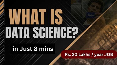 What Is Data Science Explained In 8 Minutes Youtube