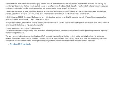 Flow Based Qos Dell Enterprise Sonic Quality Of Service Qos Dell Technologies Info Hub