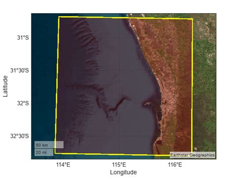 Find Regions In Spatially Referenced Multispectral Image Matlab And Simulink