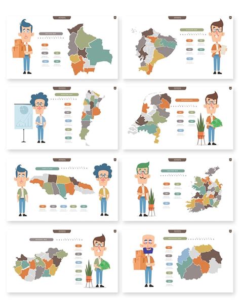 Map Infographic Powerpoint Presentation Templates Incl Map And Slide Envato
