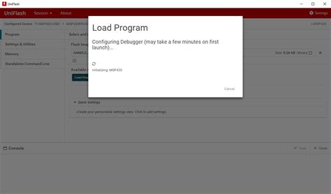 Msp430fr2522 Msp Fet Flash Emulation Tool Displays Error Initializing Emulator Interface