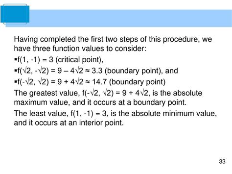 Ppt Extrema Of Functions Of Two Variables Powerpoint Presentation Free Download Id6741308