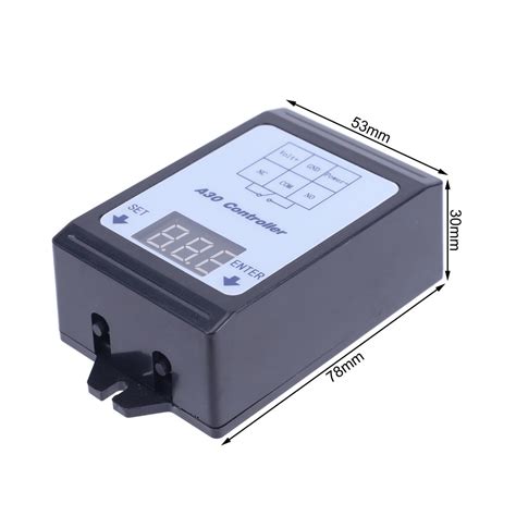 dc 0 99 9v voltage monitor module programmable relay switch