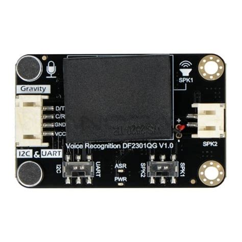 Gravity Offline Voice Recognition Module I2c Uart Dfrobot Sen0539 En