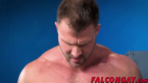 Big Muscular Hunk With Strong Dick Fucking The Other Hunk