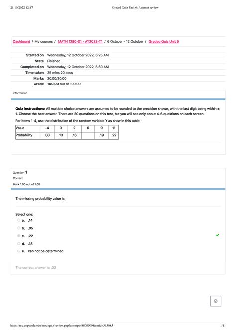 graded quiz unit 6 attempt review started on wednesday 12 october 2022 525 am state