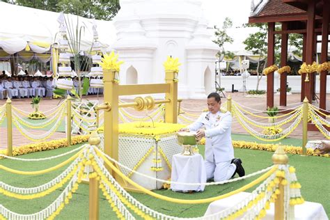 สุราษฎร์ทำพิธีพลีกรรมตักน้ำบ่อศักดิ์สิทธิ์ ที่วัดพระบรมธาตุไชยาราชวรวิหาร