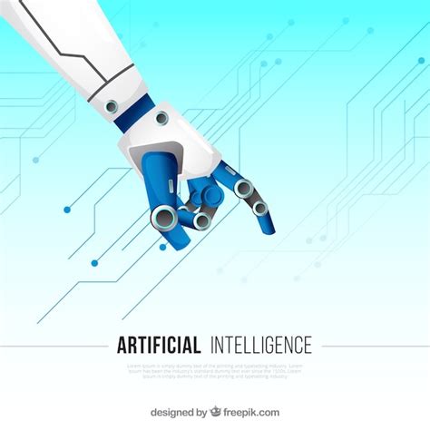 Premium Vector Flat Artificial Intelligence Background