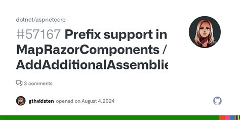 Prefix Support In Maprazorcomponents Addadditionalassemblies · Issue 57167 · Dotnet