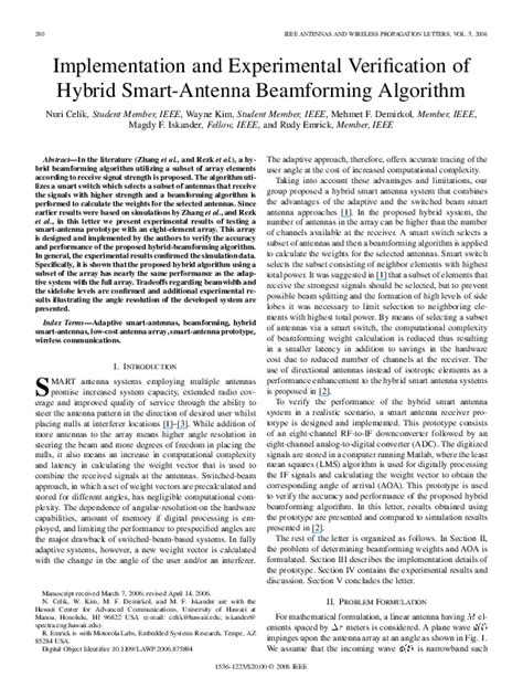 Pdf Implementation And Experimental Verification Of Hybrid Smart