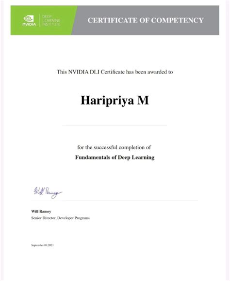 Haripriya Mohan On Linkedin Guvi Deeplearning