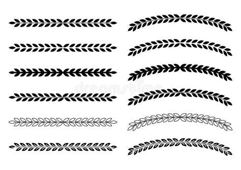 Laurel Leaves Clip Art Frame