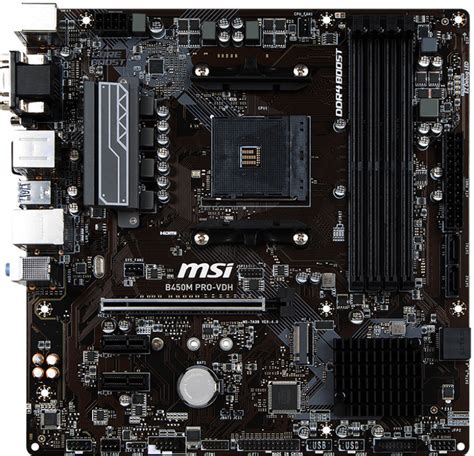 Msi Am Microatx B M Pro Vdh Plus Ddr Motherboard