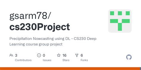 github gsarm78 cs230project precipitation nowcasting using dl