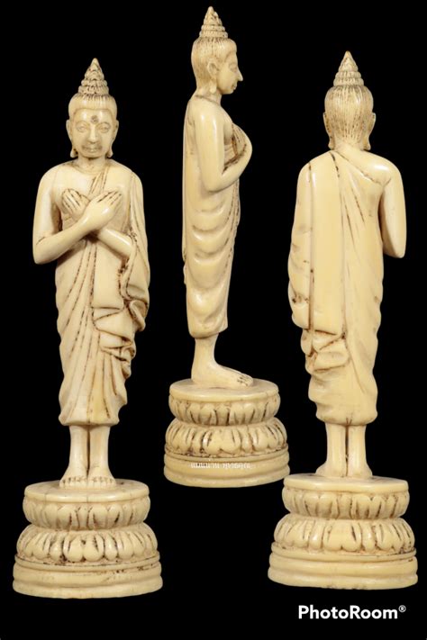 พระบูชางาแกะยุคราชกาลปางรำพึง คลังพระ99วัด ลงขายพระฟรี