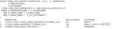 Oracle 扩展统计信息收集 Extension Statisticsoracle收集扩展统计信息 Csdn博客