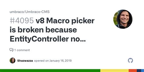 V8 Macro Picker Is Broken Because Entitycontroller No Longer Supports Dynamic Post Filtering