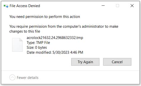 Cannot Delete Acrolock Tmp Files Truenas Community