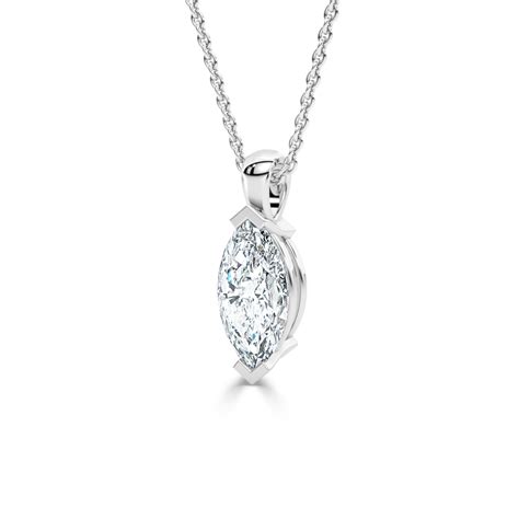 Solitaire Diamond Pendants Round Heart Cushion Cut And More