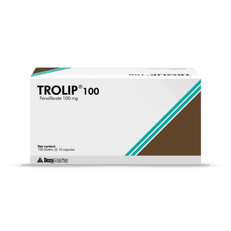 Trolip 100 Mg • Dexa Group
