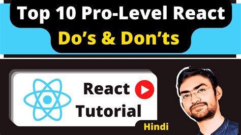 top 10 pro level react do s and don ts for developers revive coding