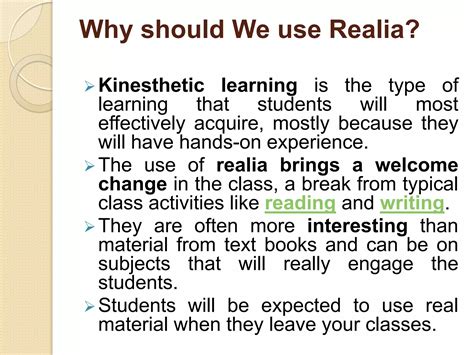 Realia Pptx