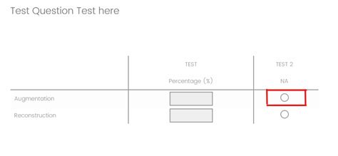How To Hide Radio Button In Side By Side Question Xm Community