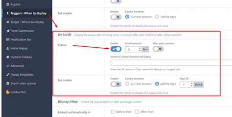How To Open Popup On Scroll Master Popups Wordpress Popup Plugin For Lead Generation