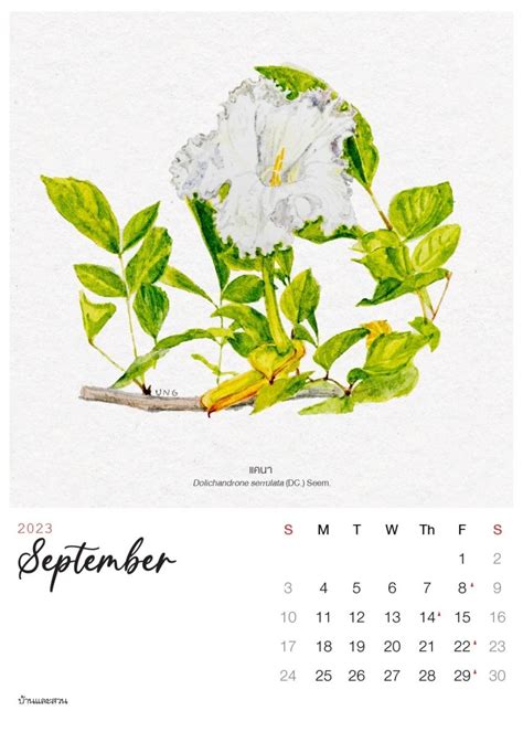 แจกฟรี ปฏิทินบ้านและสวน 2566 2023 ปฏิทินปี 66