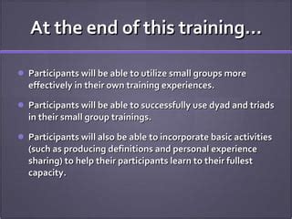 Mini Training Powerpoint PPT