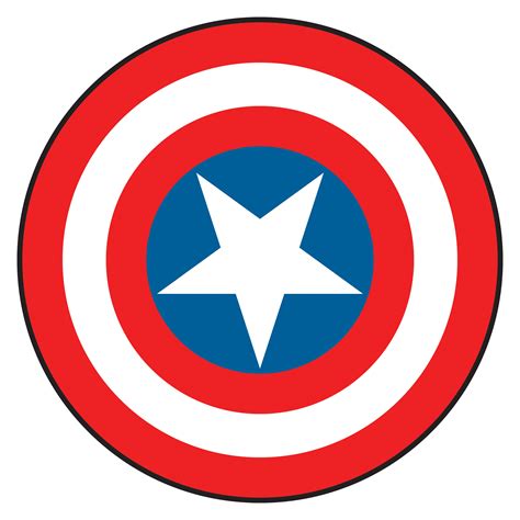 Captain America Shield Drawing At Getdrawings Free Download