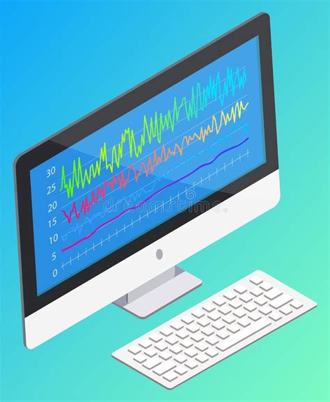 Man Analysis Infographic And Data Stock Vector Illustration Of Analysis Analyze 63864878