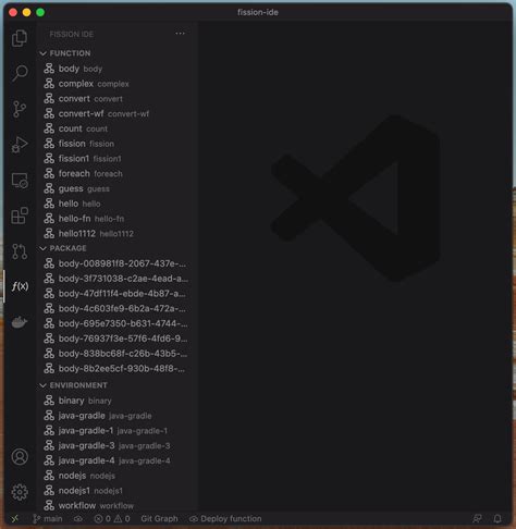 Github Tosonefission Ide Deploy Function In Vs Code