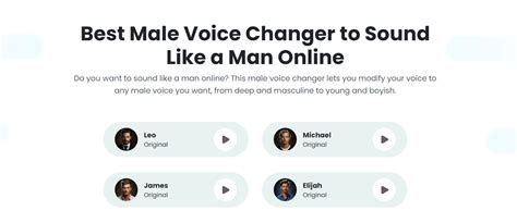 Top Real Time Female To Male Voice Changers For Chatting Gaming