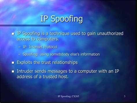 PPT IP Spoofing PowerPoint Presentation Free Download ID 389961